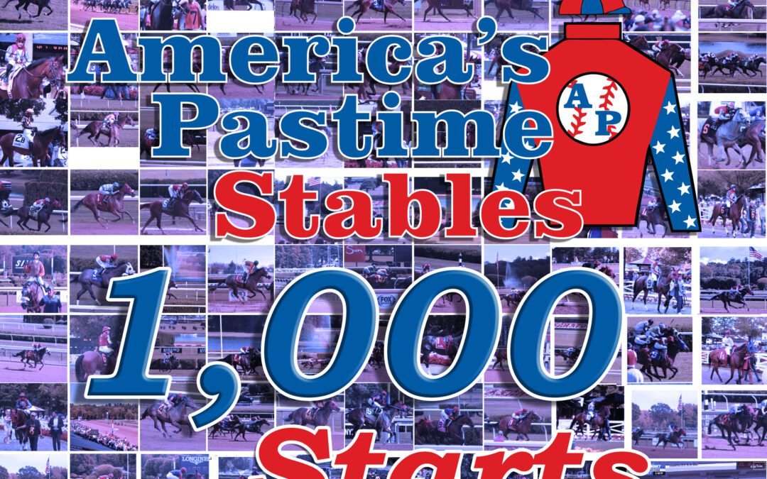 APS Celebrates 1,000th start | America's Pastime Stables